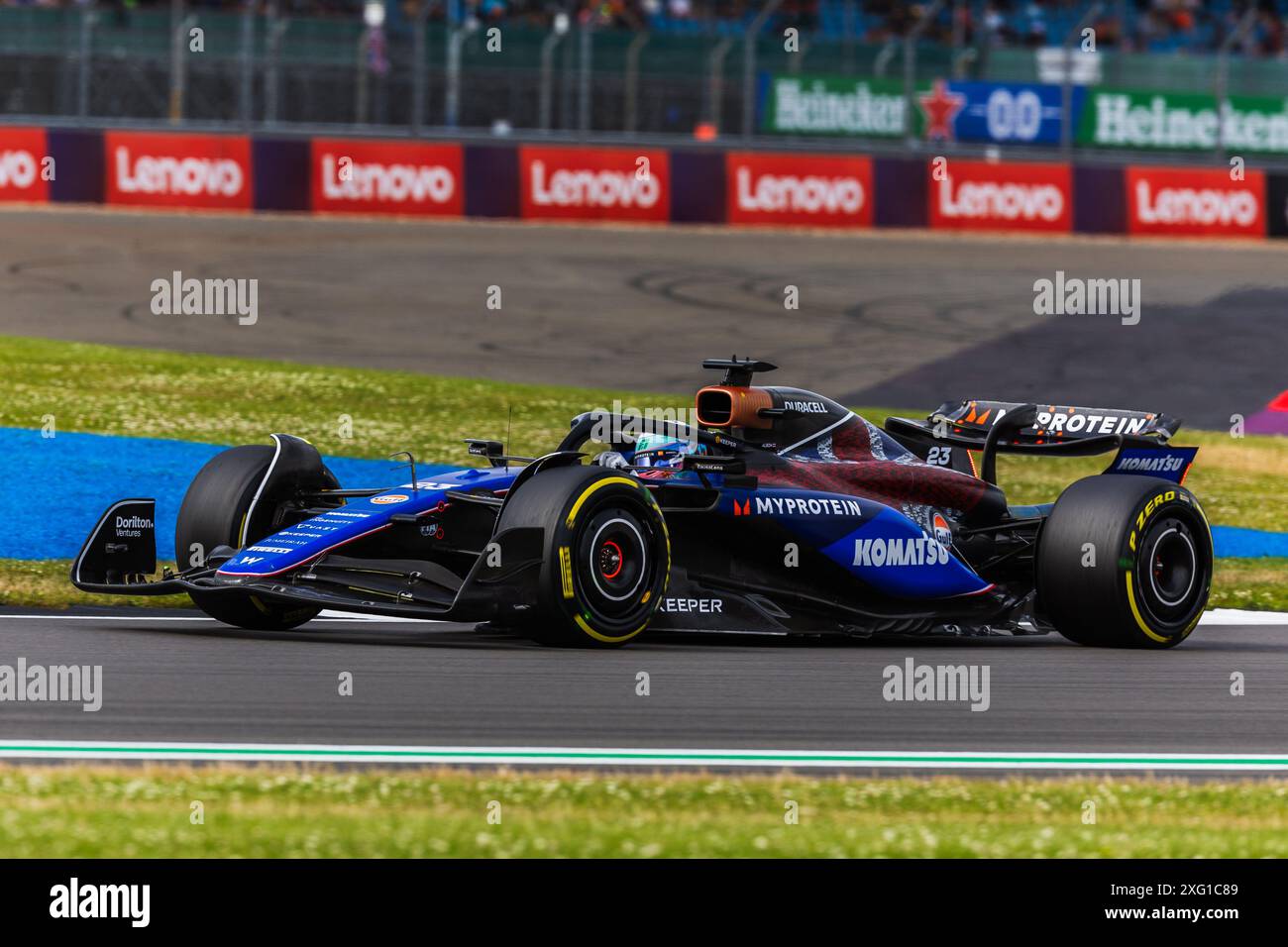 Silverstone Circuit, Towcester, United Kingdom. 5.July.2024; Alexander ...