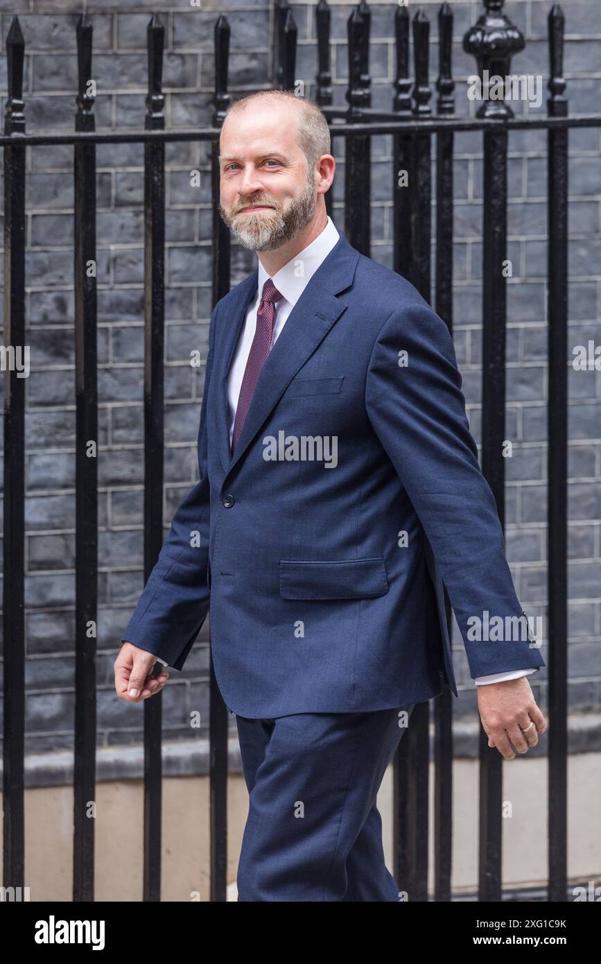 Downing Street, London, UK. 5th July 2024. Jonathan Reynolds MP ...
