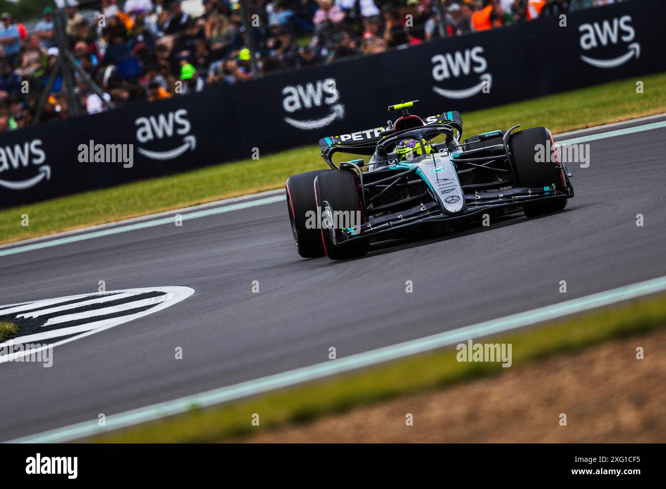 Silverstone Circuit, Towcester, United Kingdom. 5.July.2024; Lewis ...