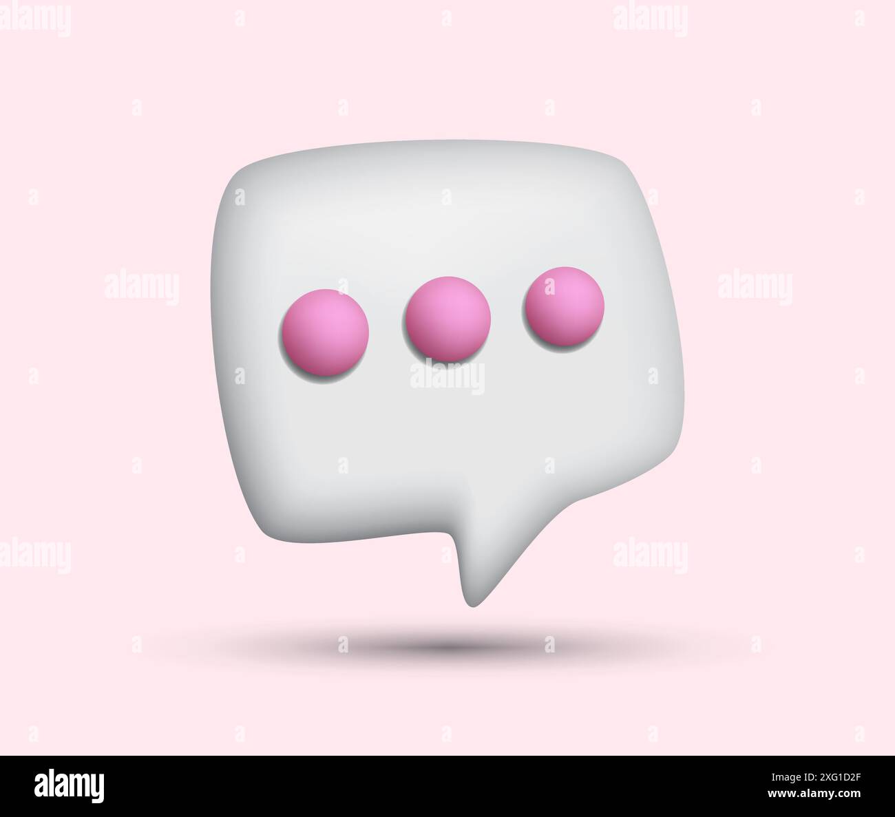Speech bubble template three hi-res stock photography and images - Alamy