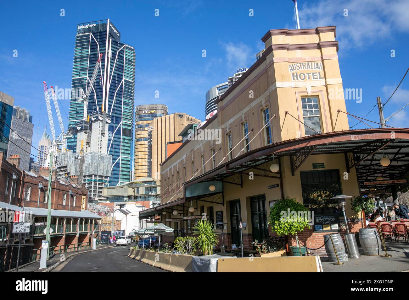 The Australian heritage hotel public house in the Rocks area of Sydney ...