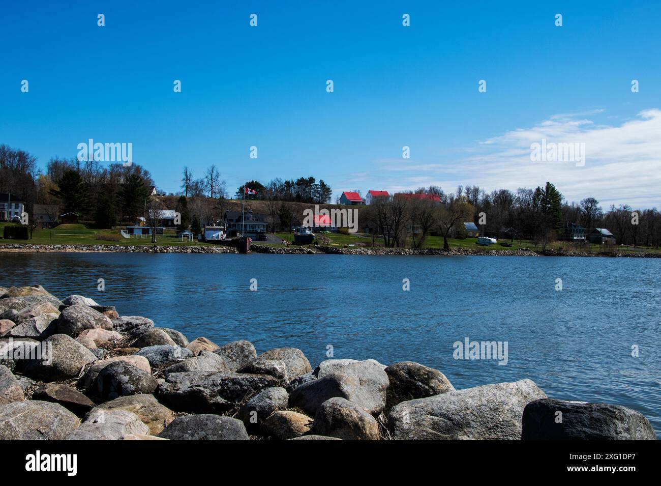 St lawrence river beach quebec hi-res stock photography and images - Alamy