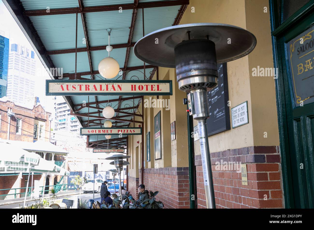 The Australian heritage hotel in The Rocks area of Sydney, outside ...