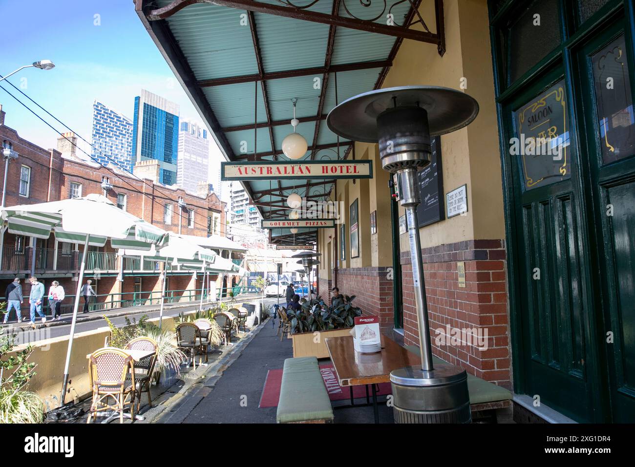The Australian heritage hotel in The Rocks area of Sydney, outside ...