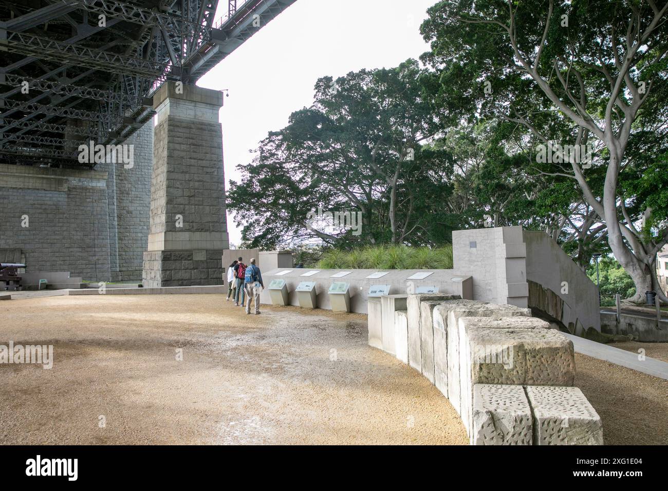 Dawes Point Battery, tourist attraction of former artillery ...