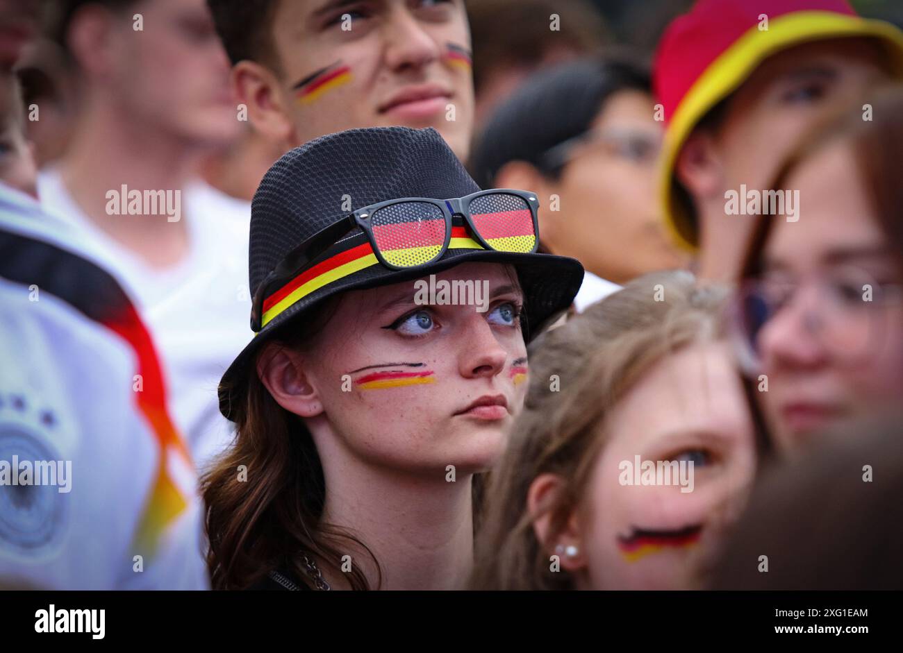 German fans euro spain 2024 hi-res stock photography and images - Alamy