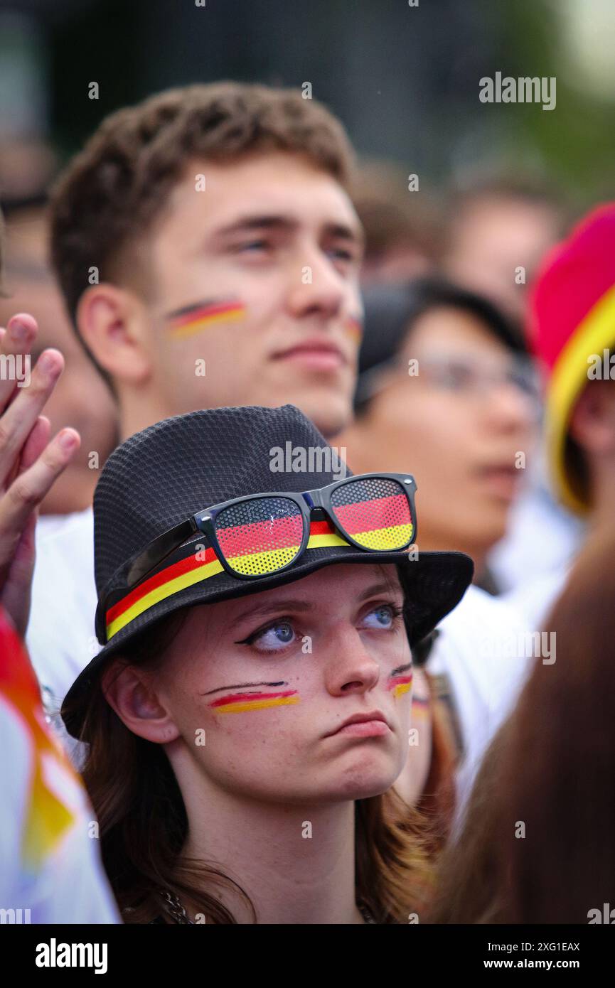 German fans euro spain 2024 hi-res stock photography and images - Alamy