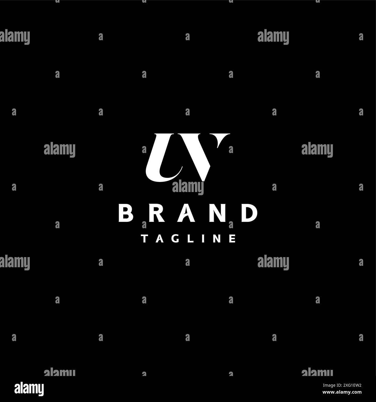 Minimalist Initial Letter UV Logo Design. Initial Letter U and V In ... Minimalist Initial Letter UV Logo Design. Initial Letter U and V In ...
