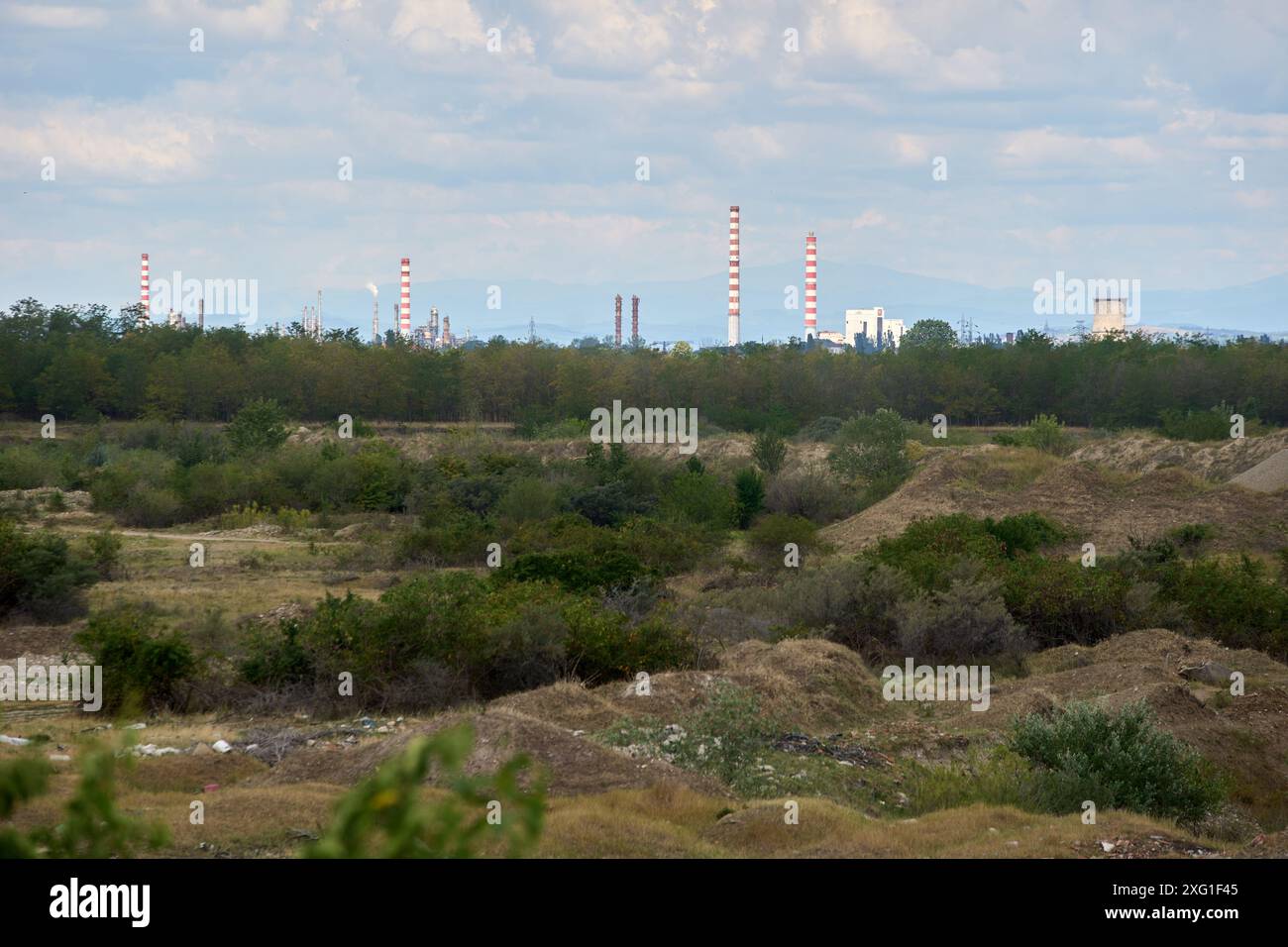 Ploiesti, Romania. 5th July, 2024: The Petrotel-Lukoil refinery can be ...