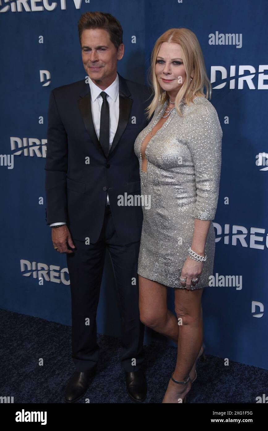 Beverly Hills, CA USA - March 10, 2024: Rob Lowe, Sheryl Berkoff ...