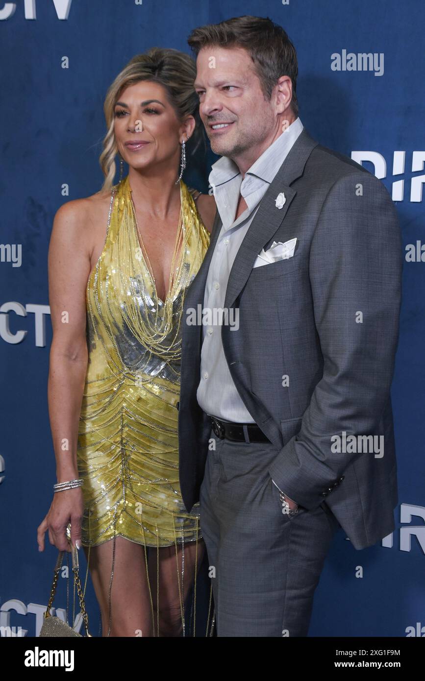 Beverly Hills, CA USA - March 10, 2024: Alexis Bellino, John Janssen ...