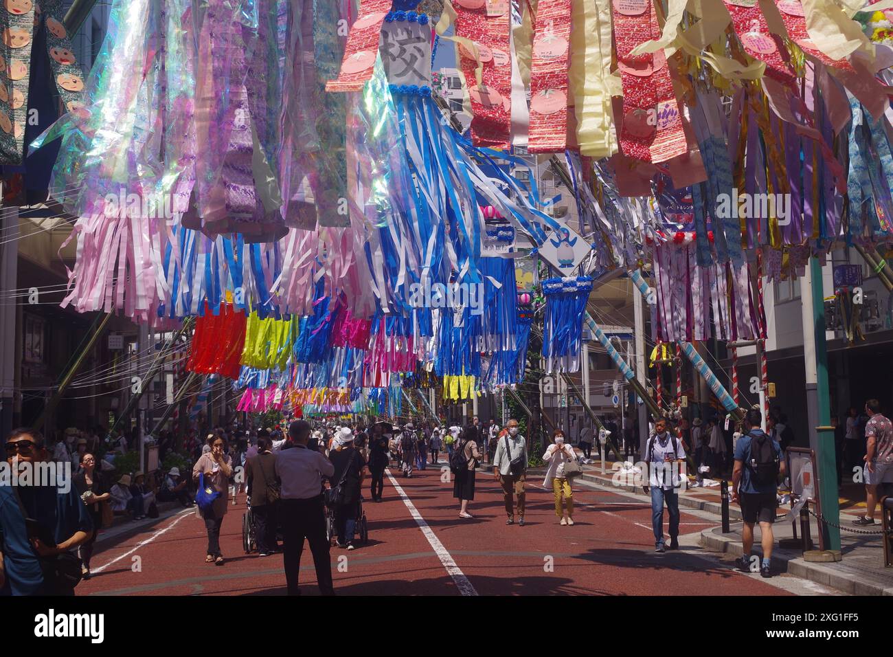 Tanabata Matsuri (Star Festival), Hiratsuka, Kanagawa Prefecture, Japan ...