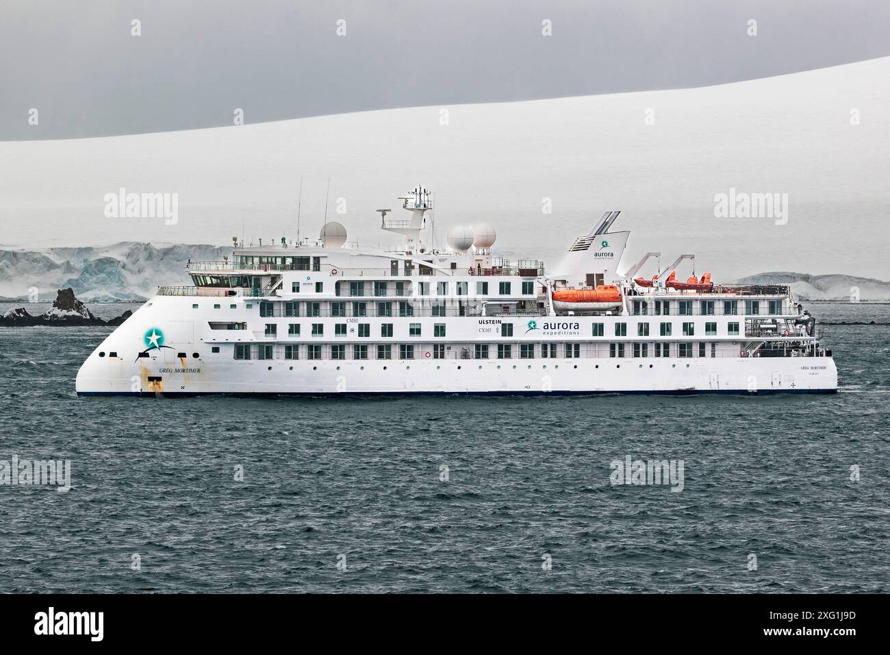 Expedition Ship Greg Mortimer, Barrientos Island, Antarctica, Saturday ...