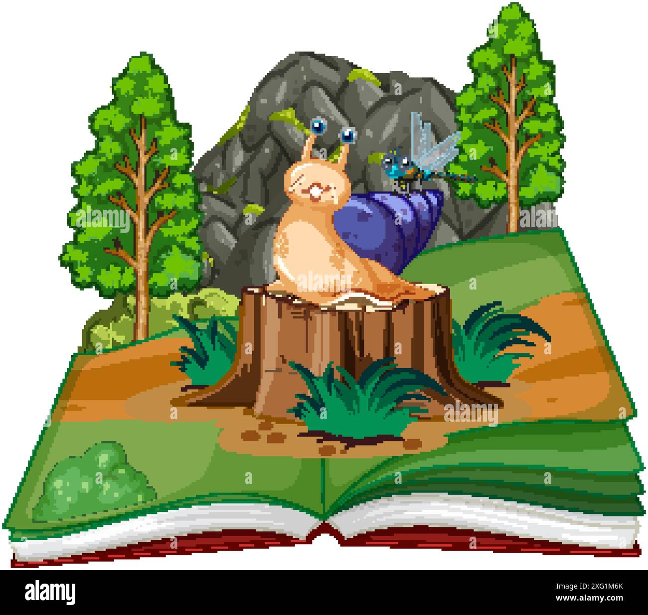 Adventure snail Stock Vector Images - Alamy