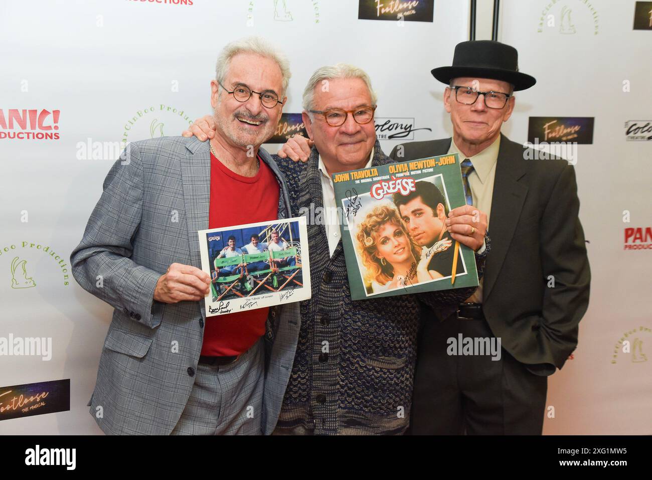 Burbank, CA USA - March 2, 2024: Kelly Ward, Barry Pearl, Michael Tucci ...