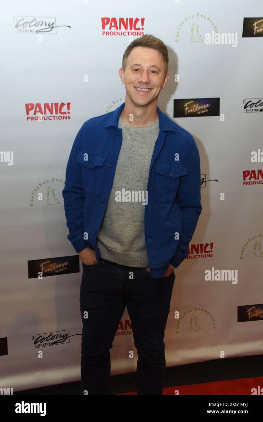 Burbank, CA USA - March 2, 2024: Toby Meuli attends the opening night ...