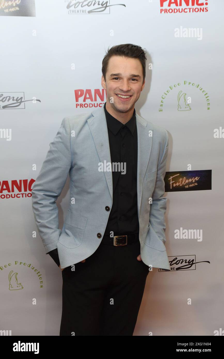 Burbank, CA USA - March 2, 2024: Brady Fritz attends the opening night ...