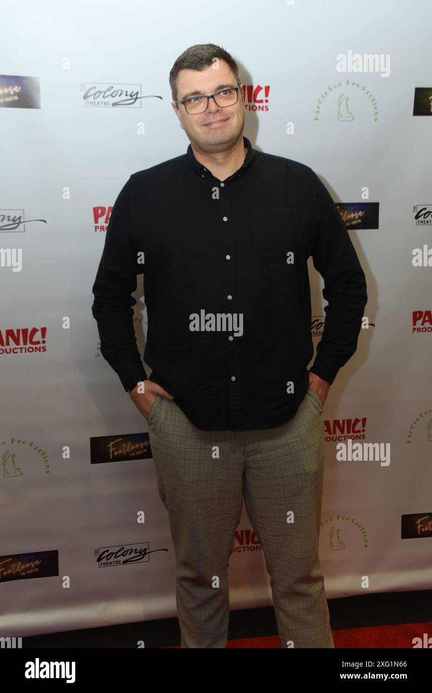 Burbank, CA USA - March 2, 2024: Andrew Carson attends the opening ...