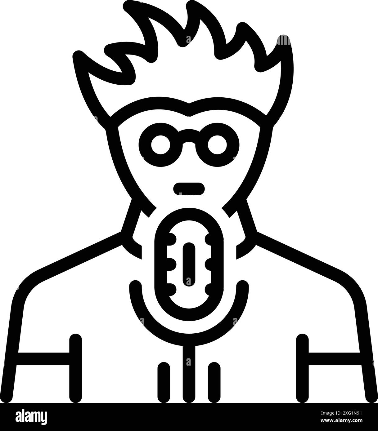 Celebrities singer Stock Vector Images - Alamy