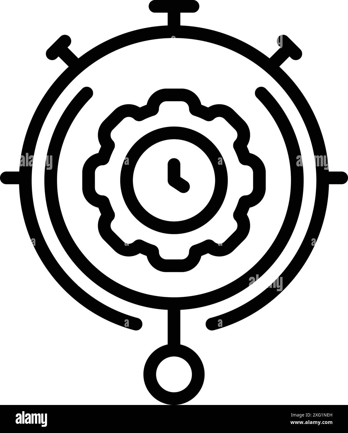 Icon for time management, time Stock Vector Image & Art - Alamy