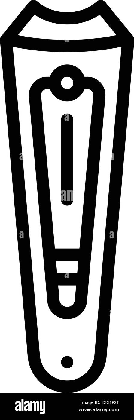 Cutter nail icon simple Stock Vector Images - Alamy
