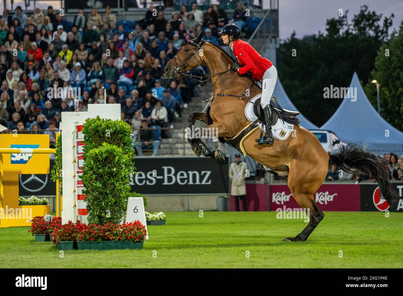 Kendra Claricia Brinkop (Deutschland) beim Mercedes-Benz Nationenpreis ...