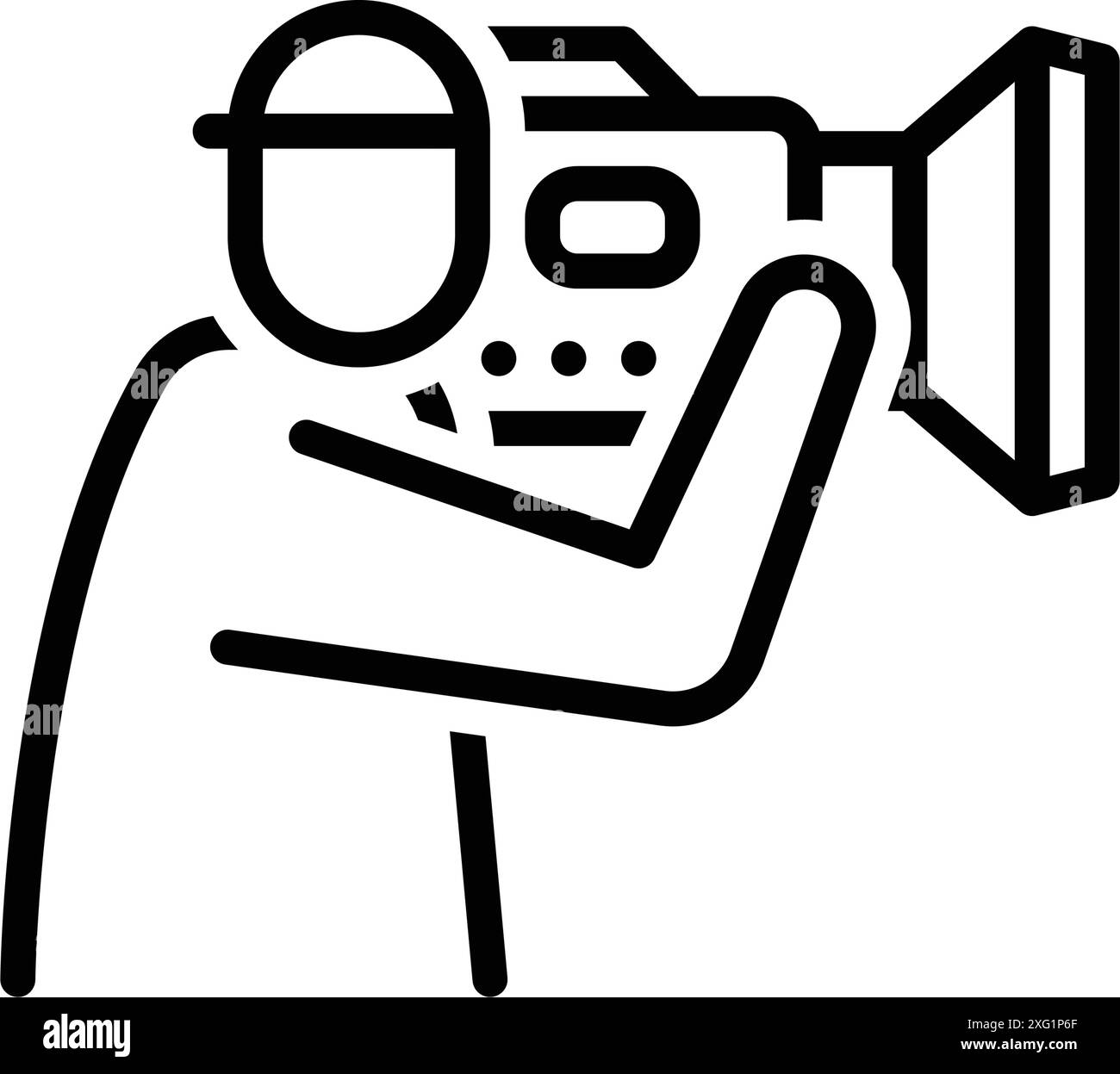 Cameraman sign Black and White Stock Photos & Images - Alamy