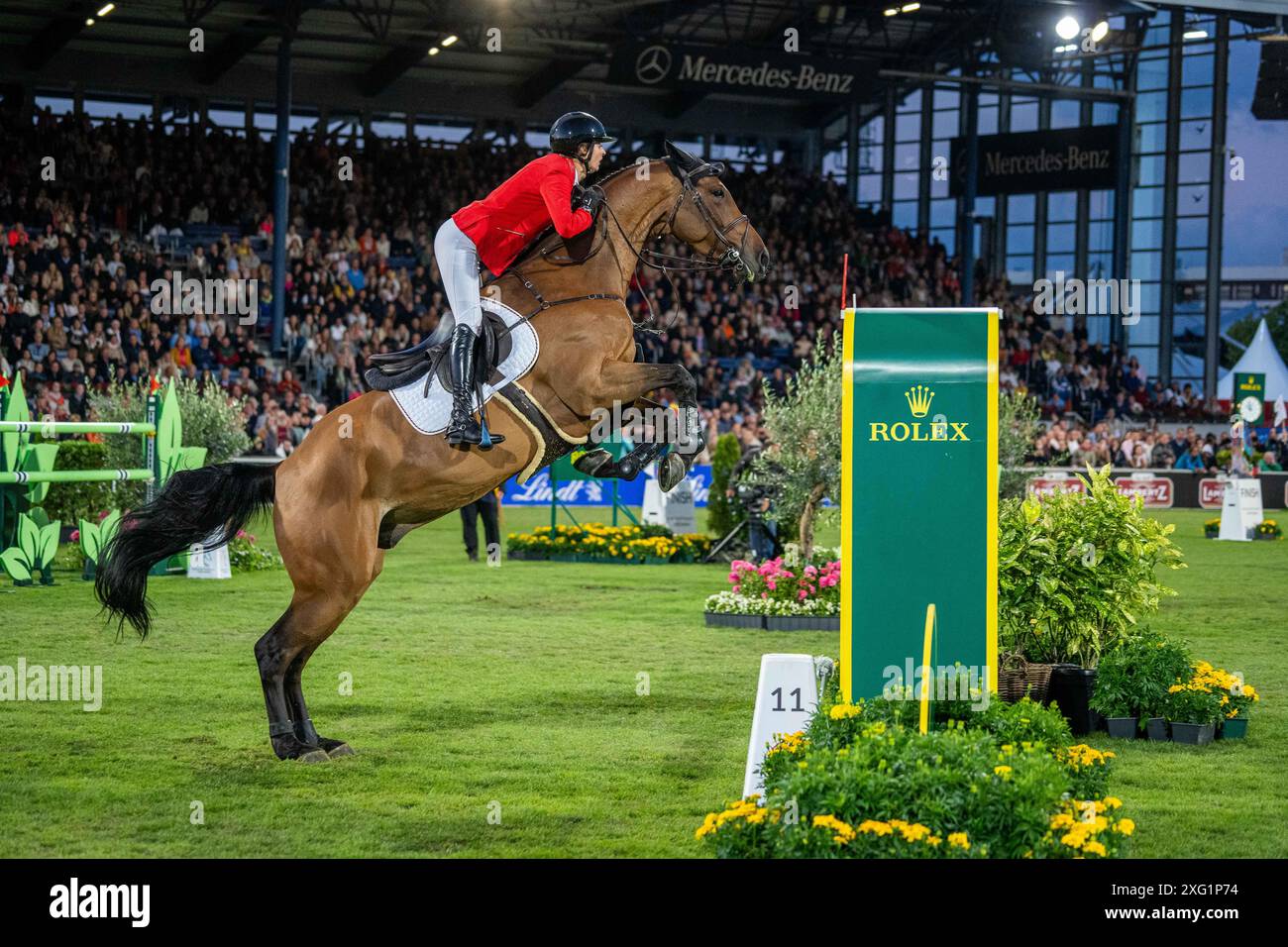Kendra Claricia Brinkop (Deutschland) beim Mercedes-Benz Nationenpreis ...