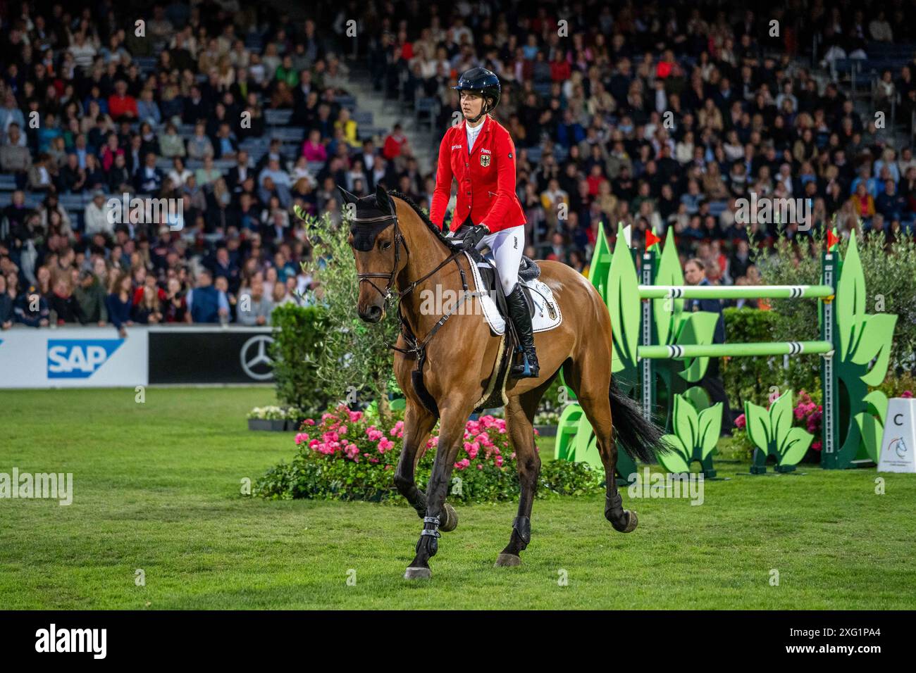 Kendra Claricia Brinkop (Deutschland) beim Mercedes-Benz Nationenpreis ...
