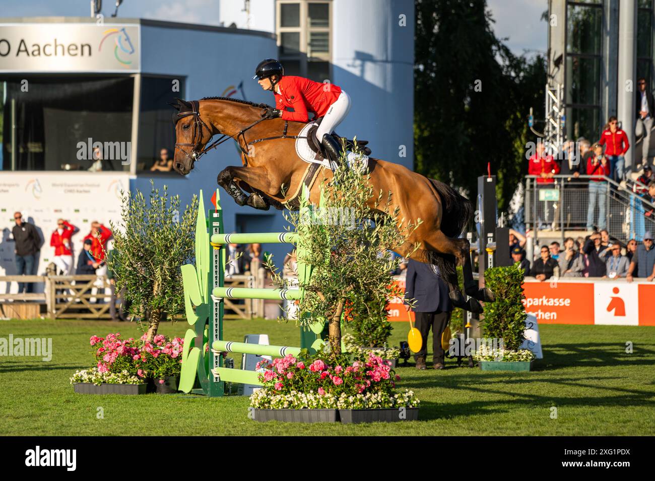 Kendra Clarica Brinkop (Deutschland) beim Mercedes-Benz Nationenpreis ...