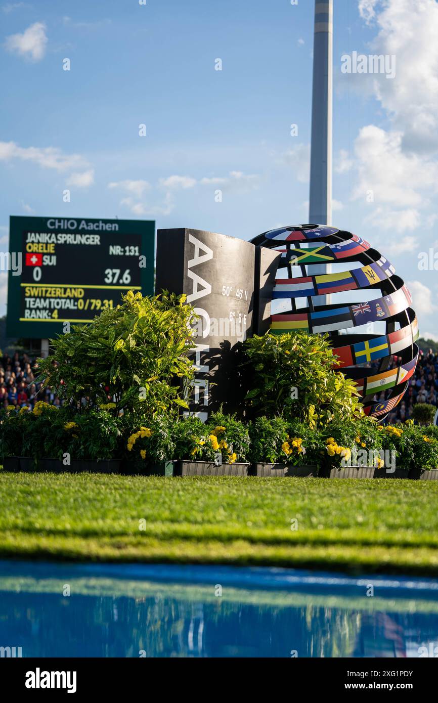 Mercedes-Benz Nationenpreis beim CHIO Aachen 2024 Foto: Eibner ...