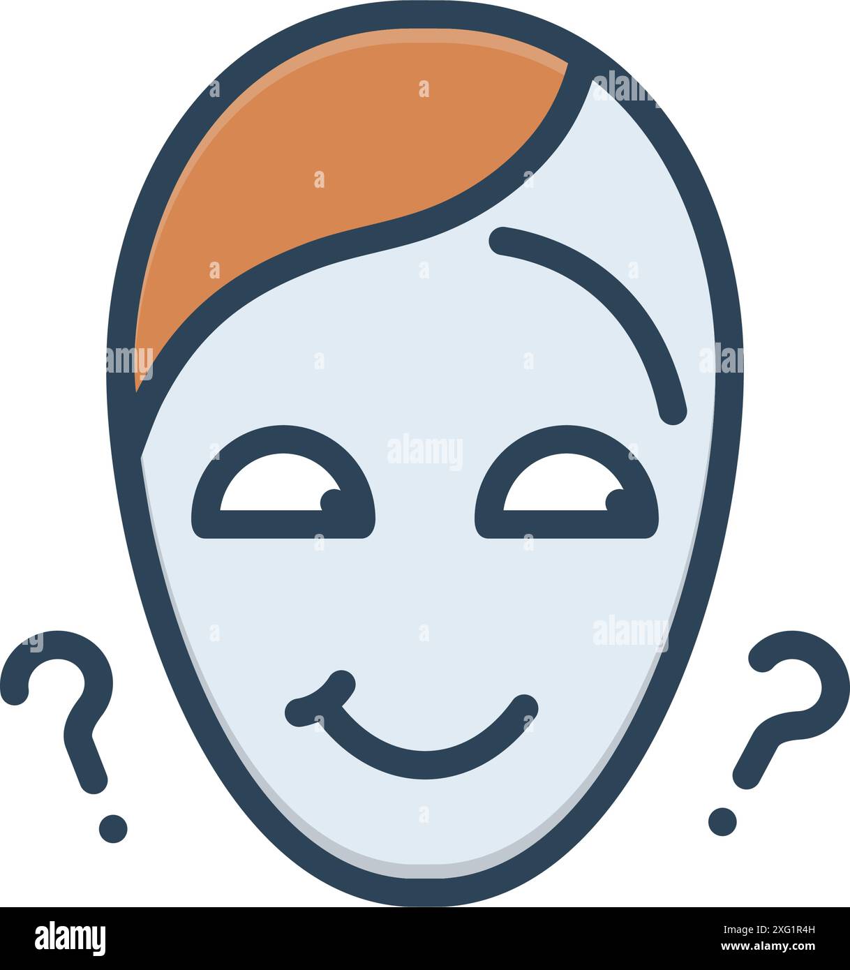 Icon curious strange hi-res stock photography and images - Alamy