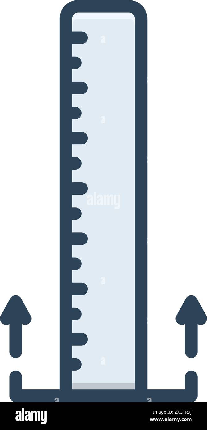 Icon for elevation,height Stock Vector Image & Art - Alamy