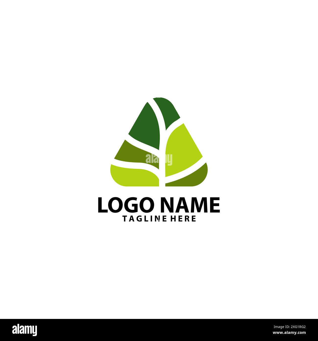 Triangular shape tree Stock Vector Images - Alamy