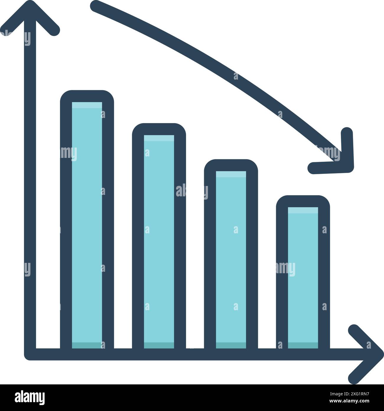 Icon for descending,downward Stock Vector Image & Art - Alamy