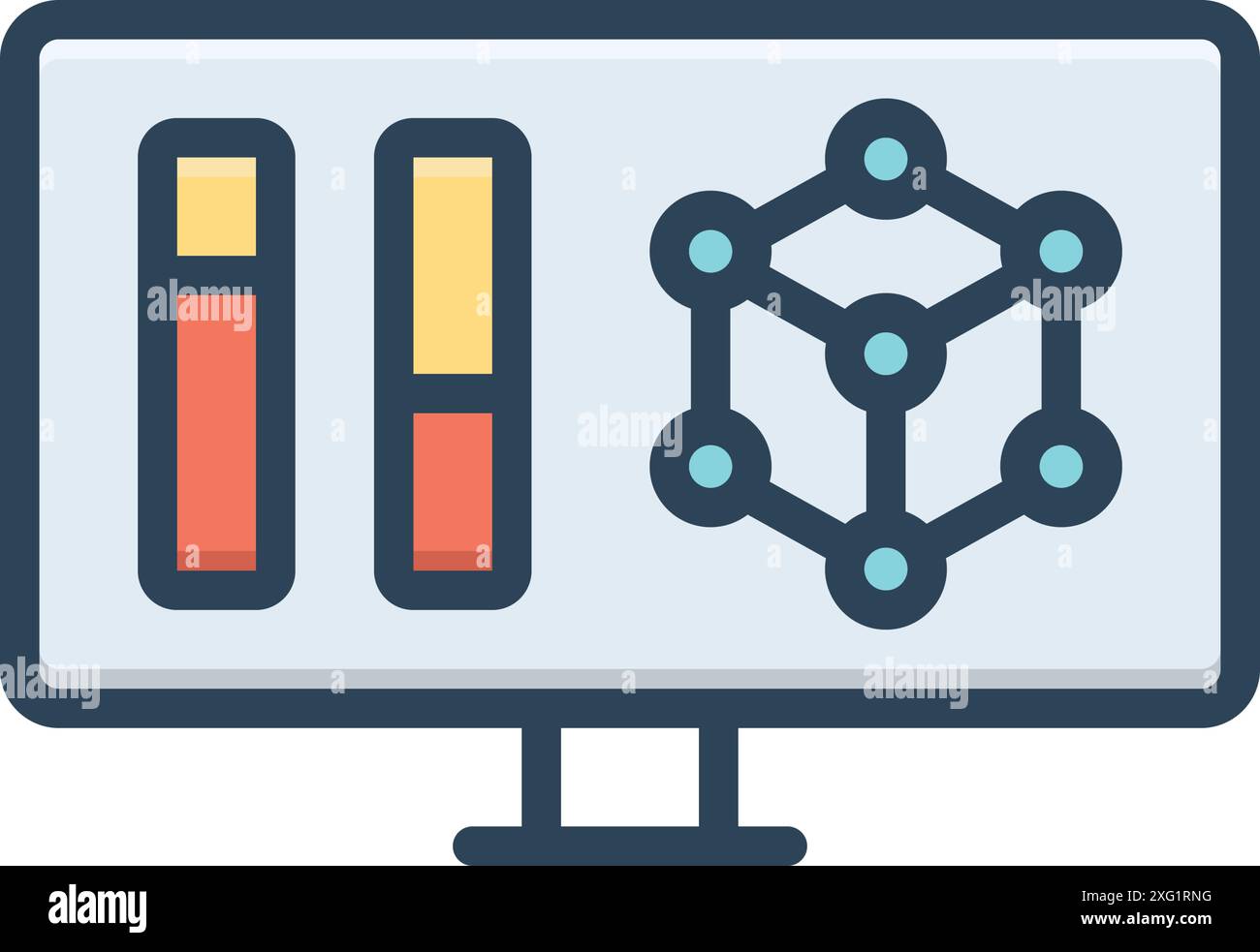Icon for modelling,network Stock Vector Image & Art - Alamy