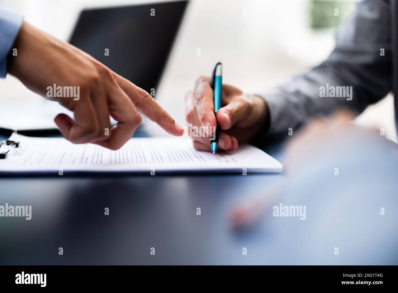 House Rent Contract Document And Insurance Paper Stock Photo - Alamy