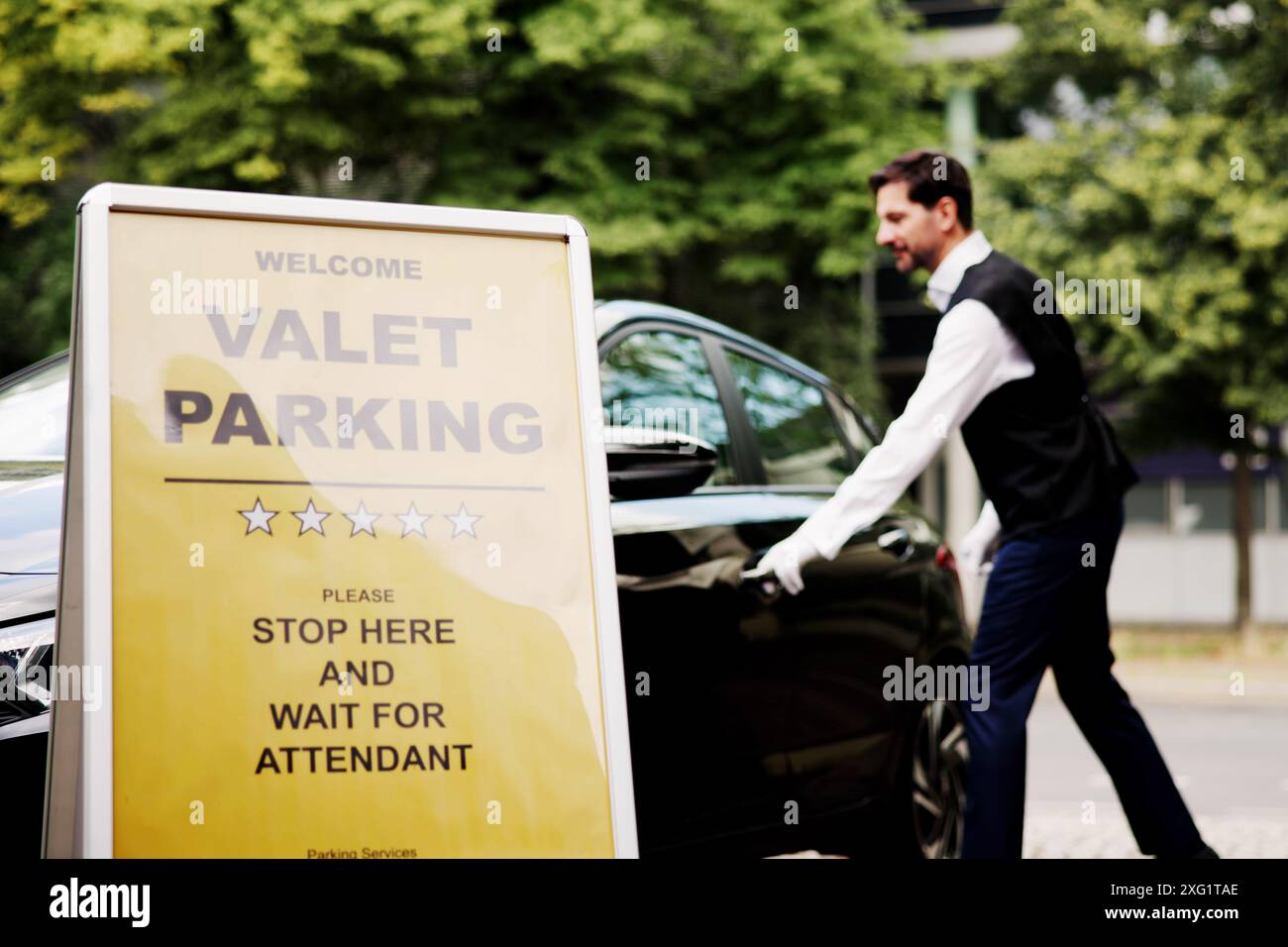 Valet pickup hi-res stock photography and images - Alamy