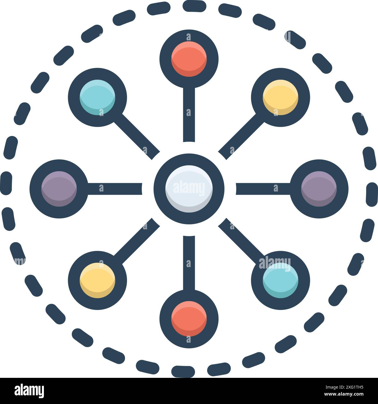 Icon for clusters,group Stock Vector Image & Art - Alamy