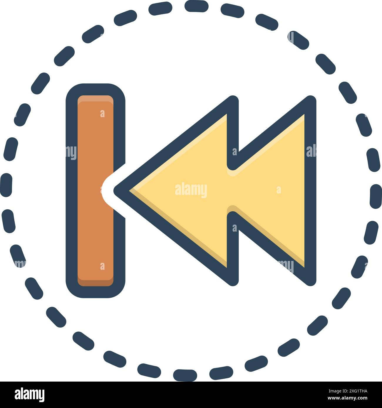 Go back icon Cut Out Stock Images & Pictures - Alamy