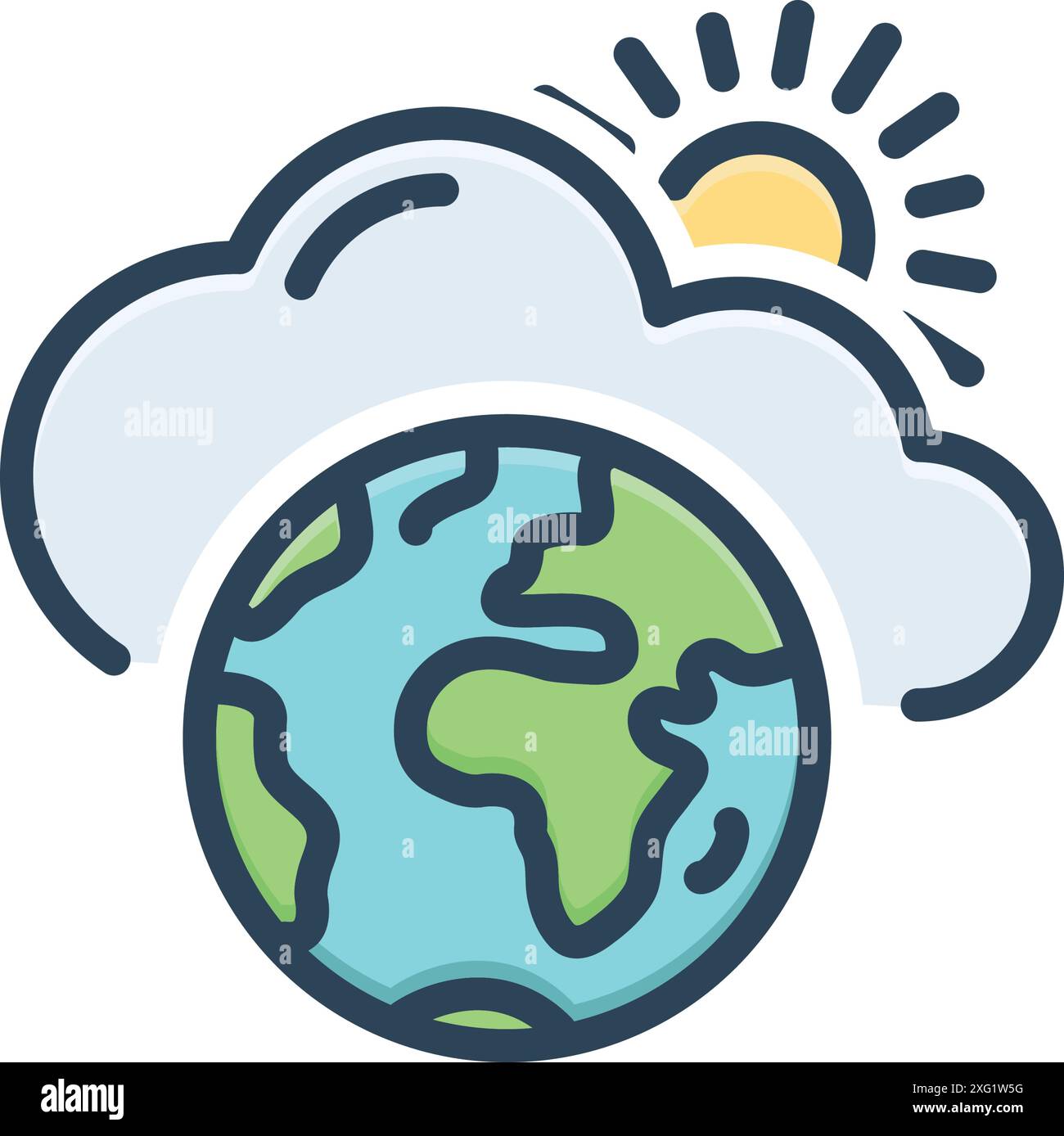 Atmosphere environment Stock Vector Images - Alamy
