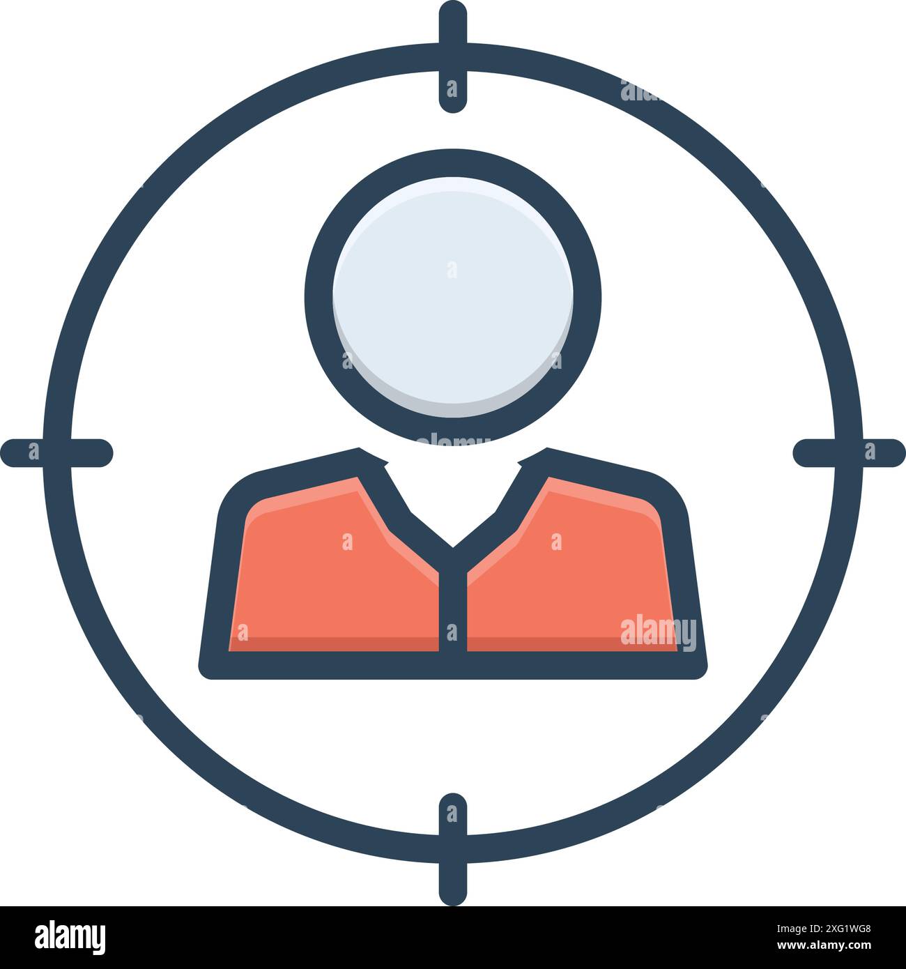 Icon for focusing,attract Stock Vector Image & Art - Alamy