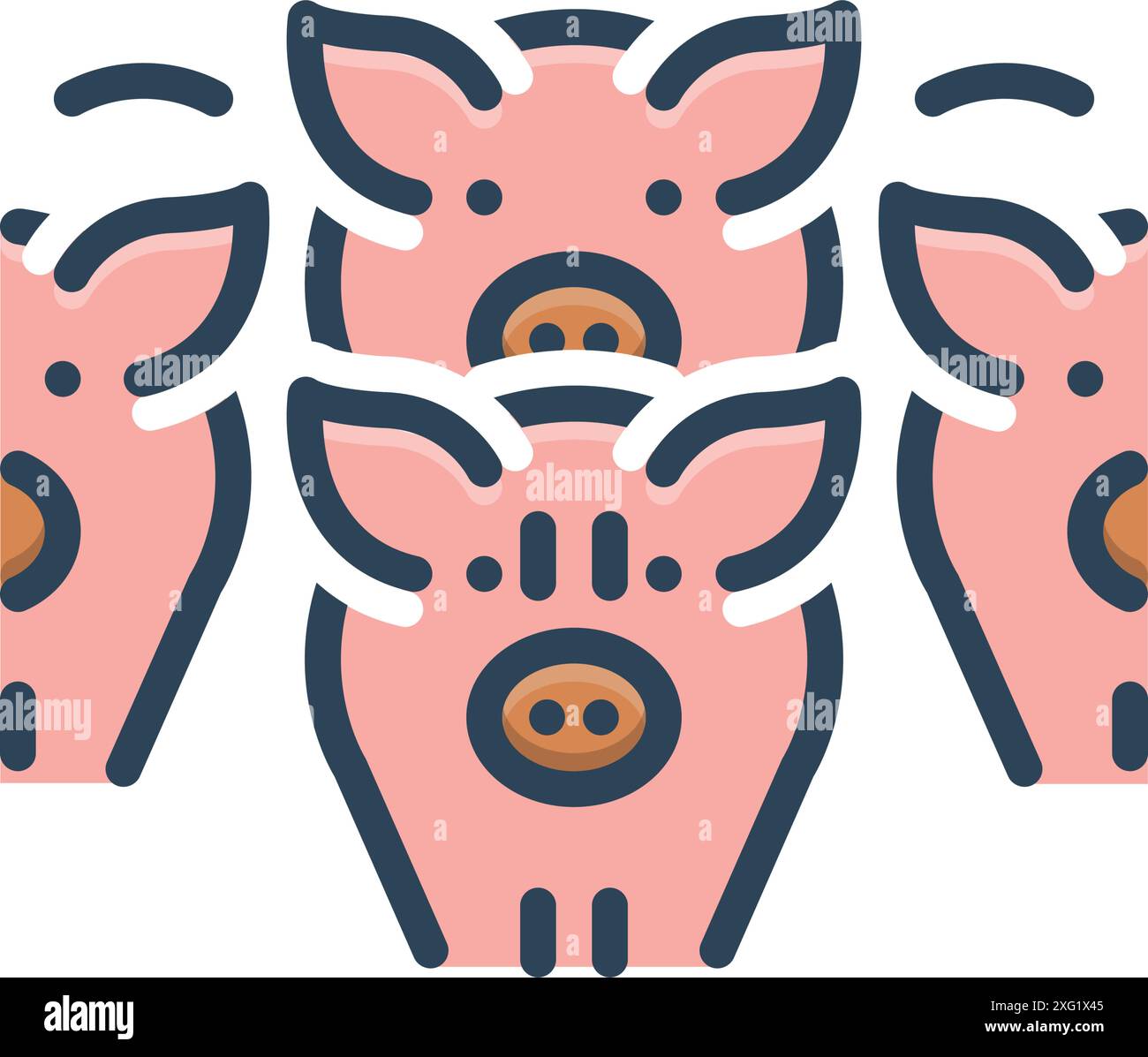 Icon for drove,herd Stock Vector Image & Art - Alamy