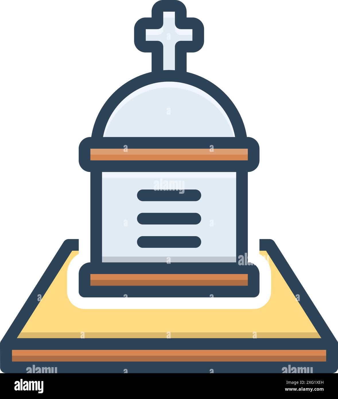 Necropolis cemetery Stock Vector Images - Alamy