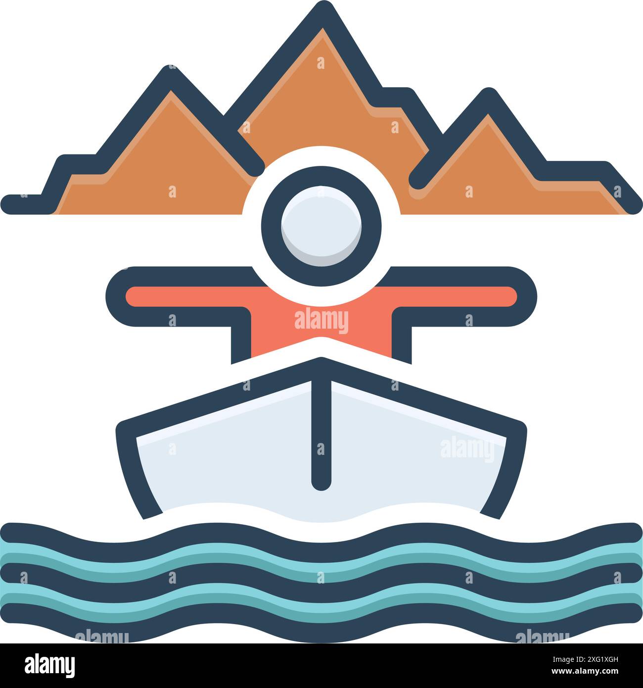 Icon for adventures,boating Stock Vector Image & Art - Alamy