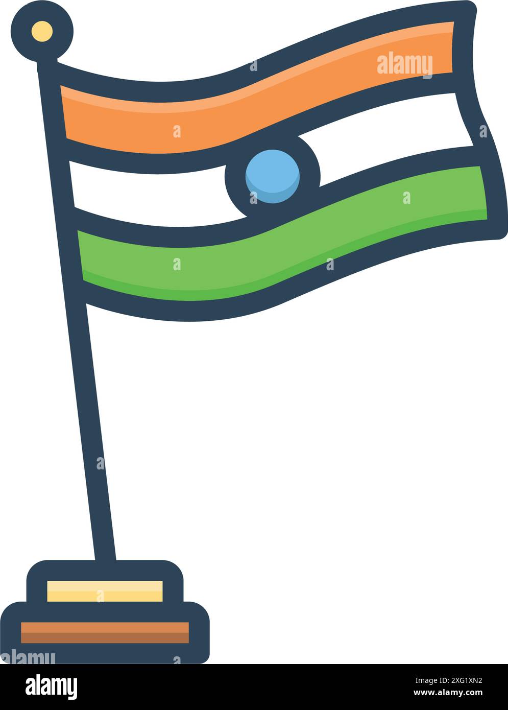Icon for independence day,flag Stock Vector Image & Art - Alamy