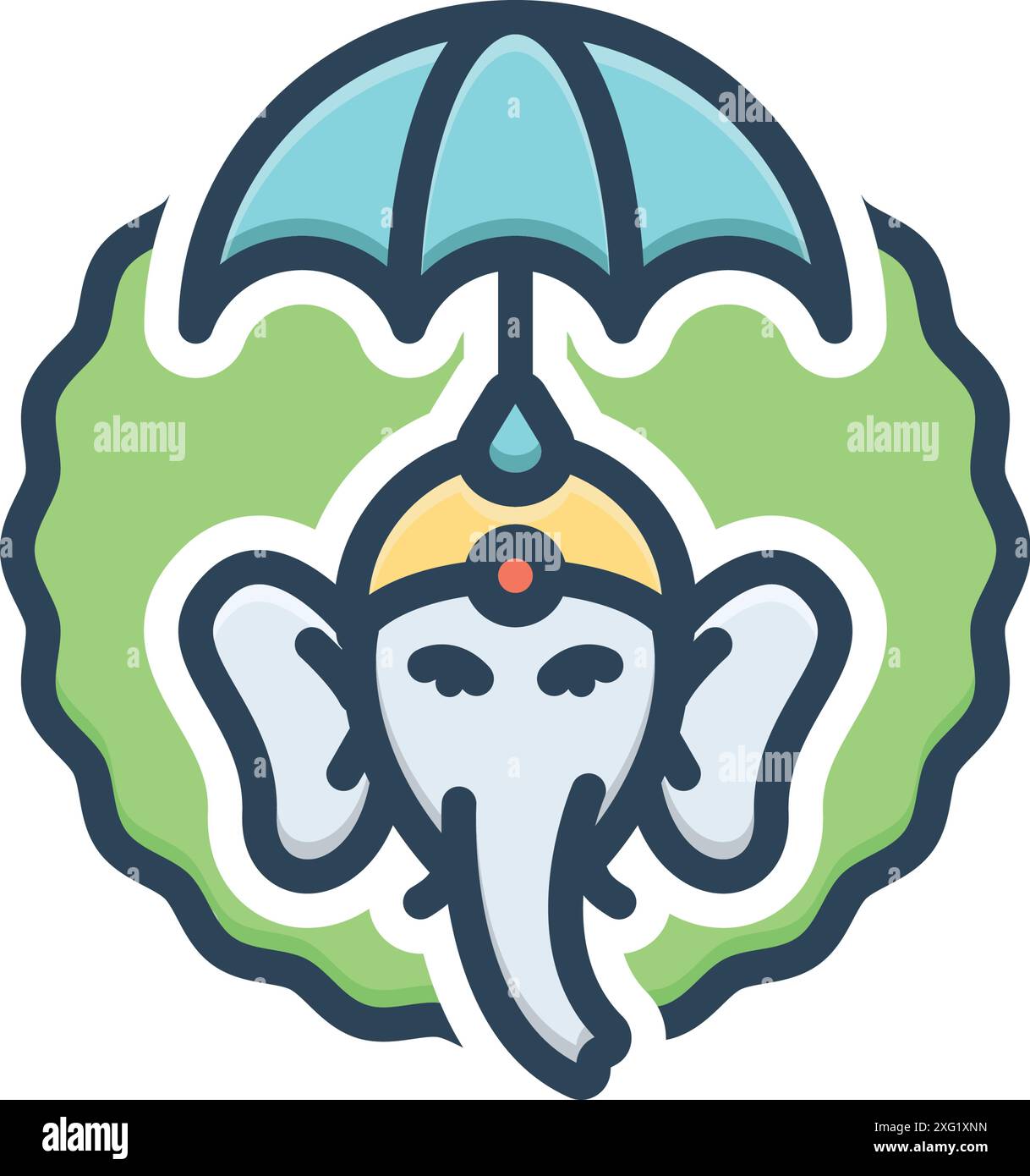 Pooram Stock Vector Images - Alamy