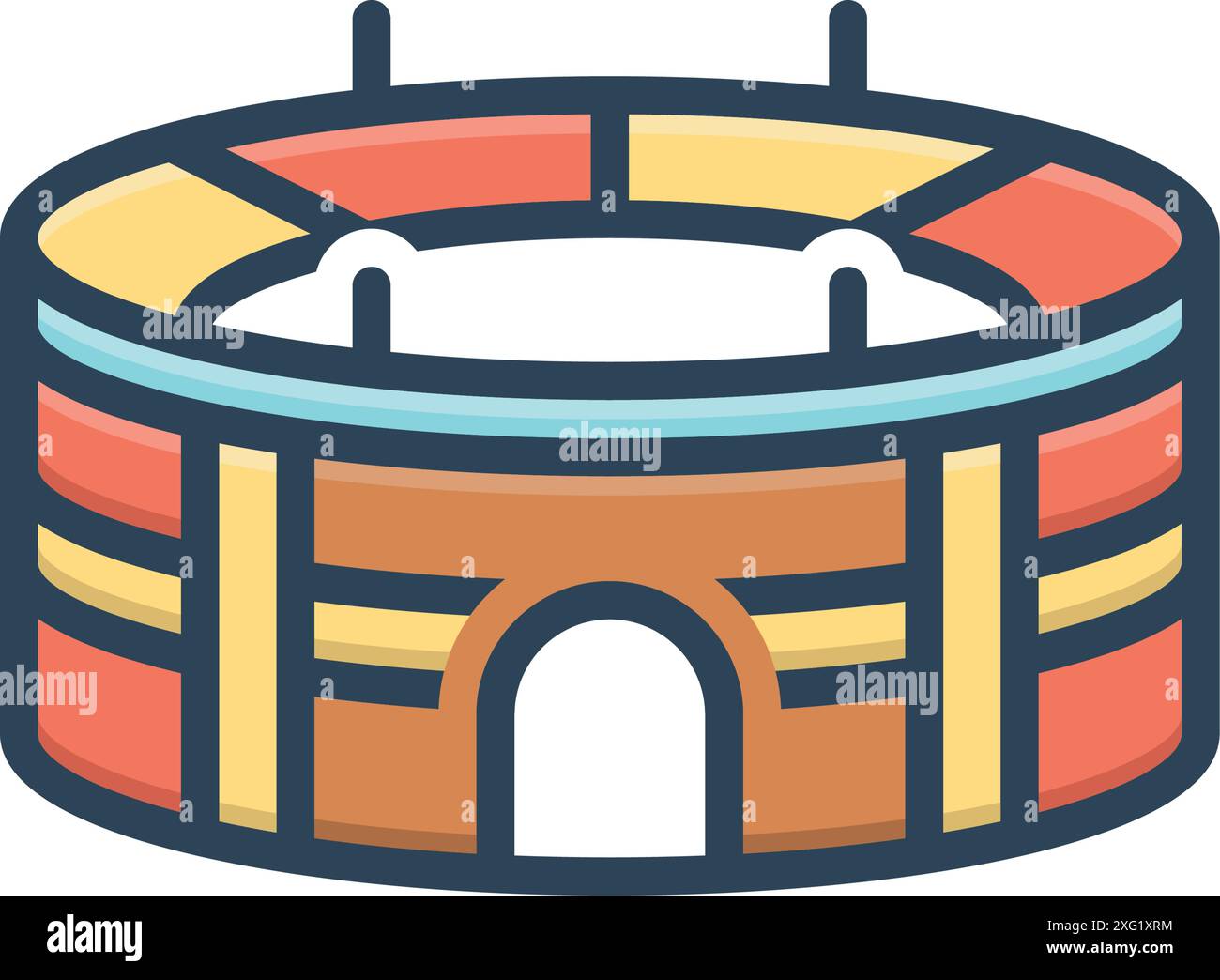 Icon for stadium,arena Stock Vector Image & Art - Alamy
