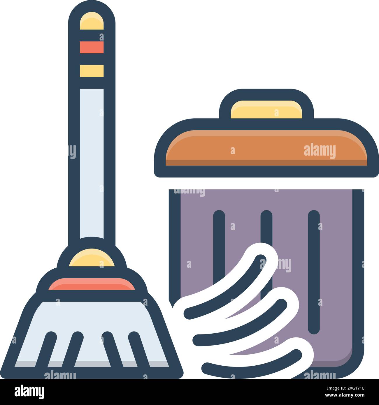 Icon for clearing,mop Stock Vector Image & Art - Alamy