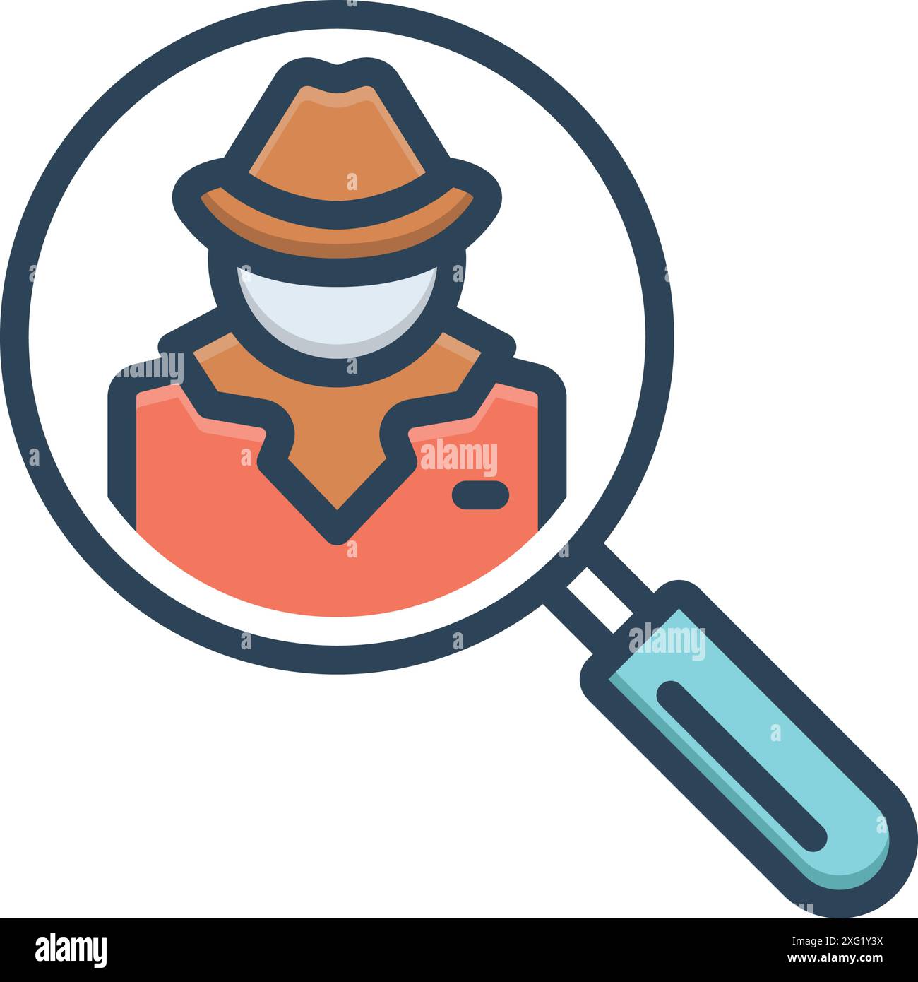 Icon for investigators,detective Stock Vector Image & Art - Alamy